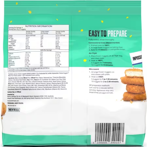 Peekme | Plant Based Chicken Nuggets