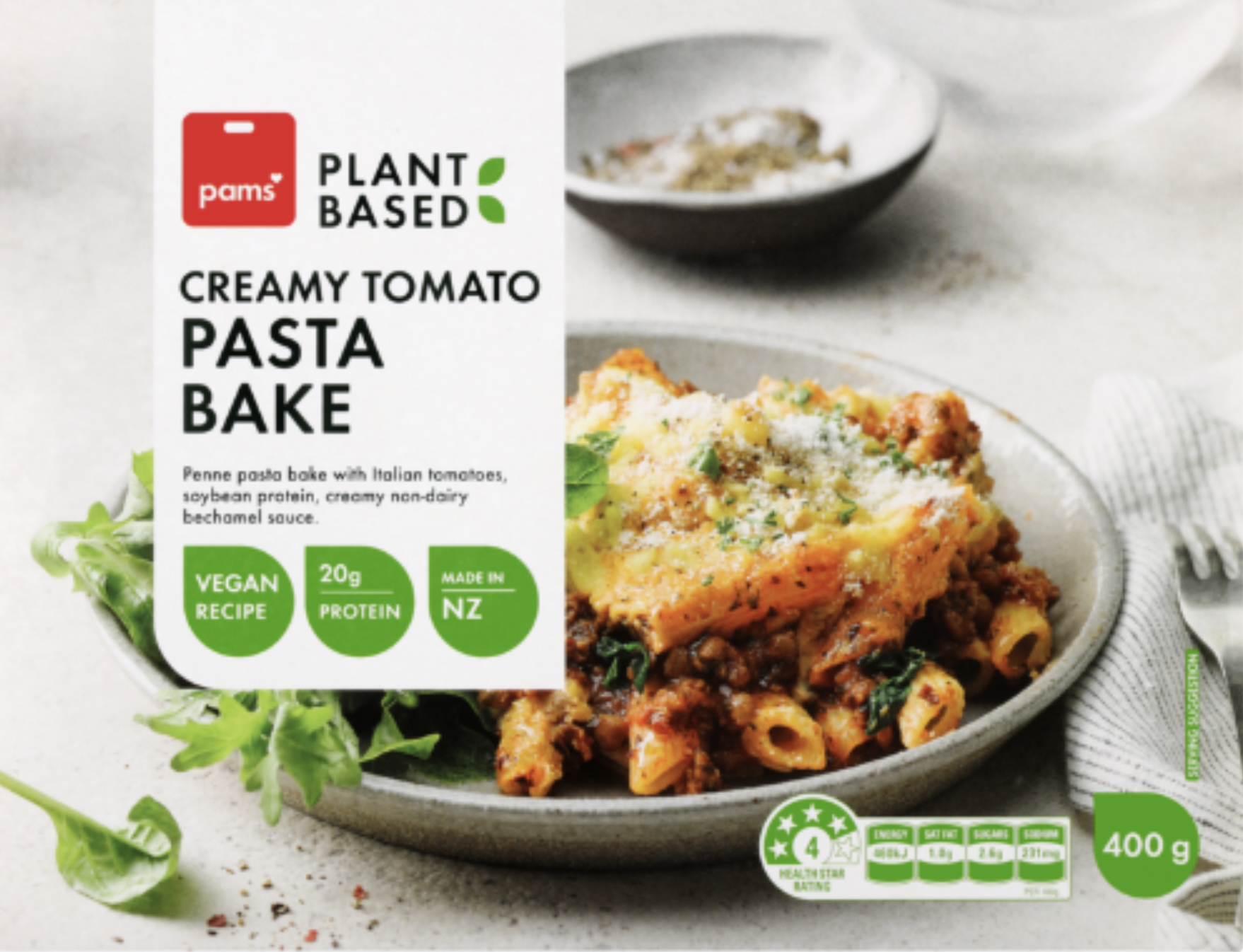 Peekme | Plant Based Creamy Tomato Pasta Bake 400g